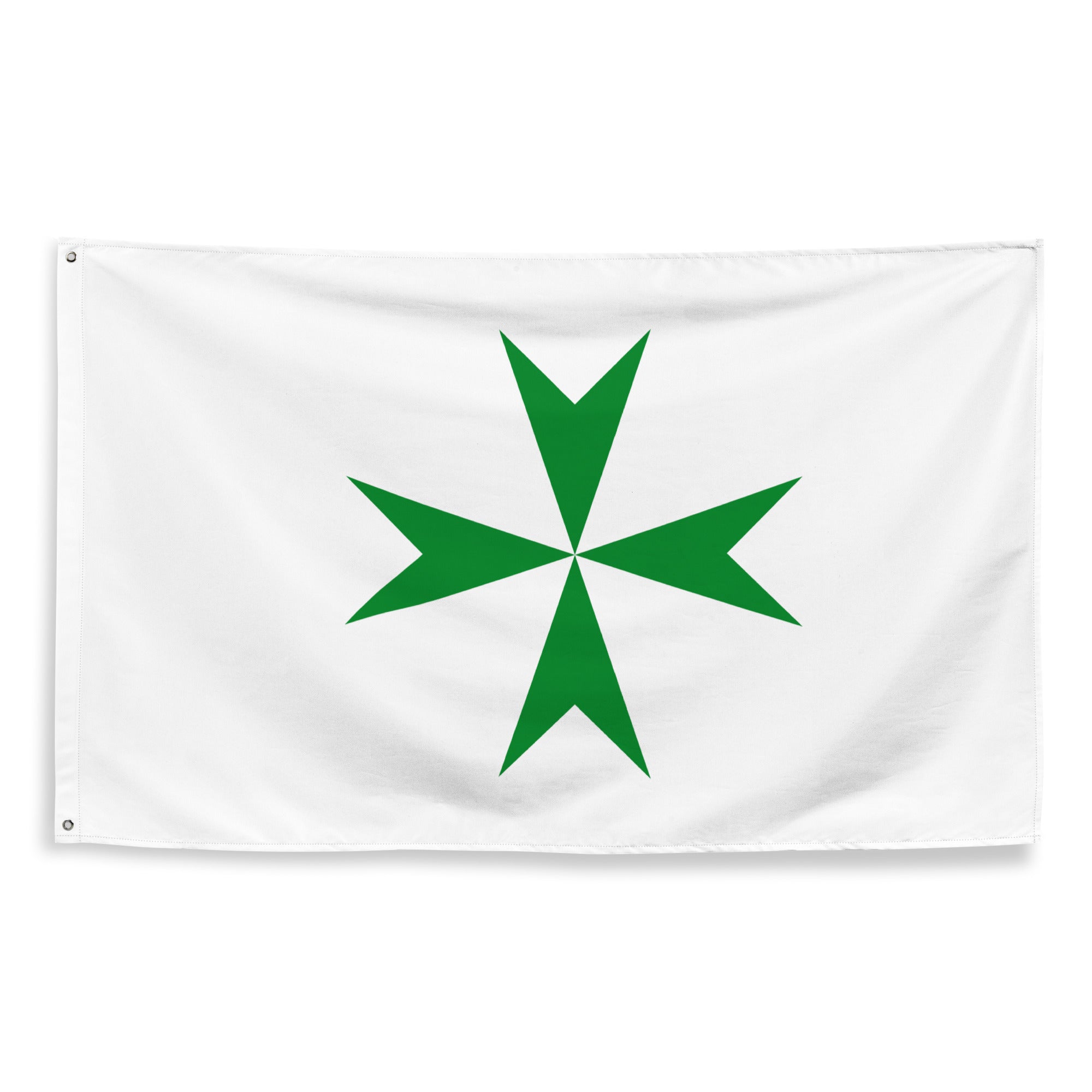 Order of Saint Lazarus Cross Flag - The Crusades Christian History Wal ...